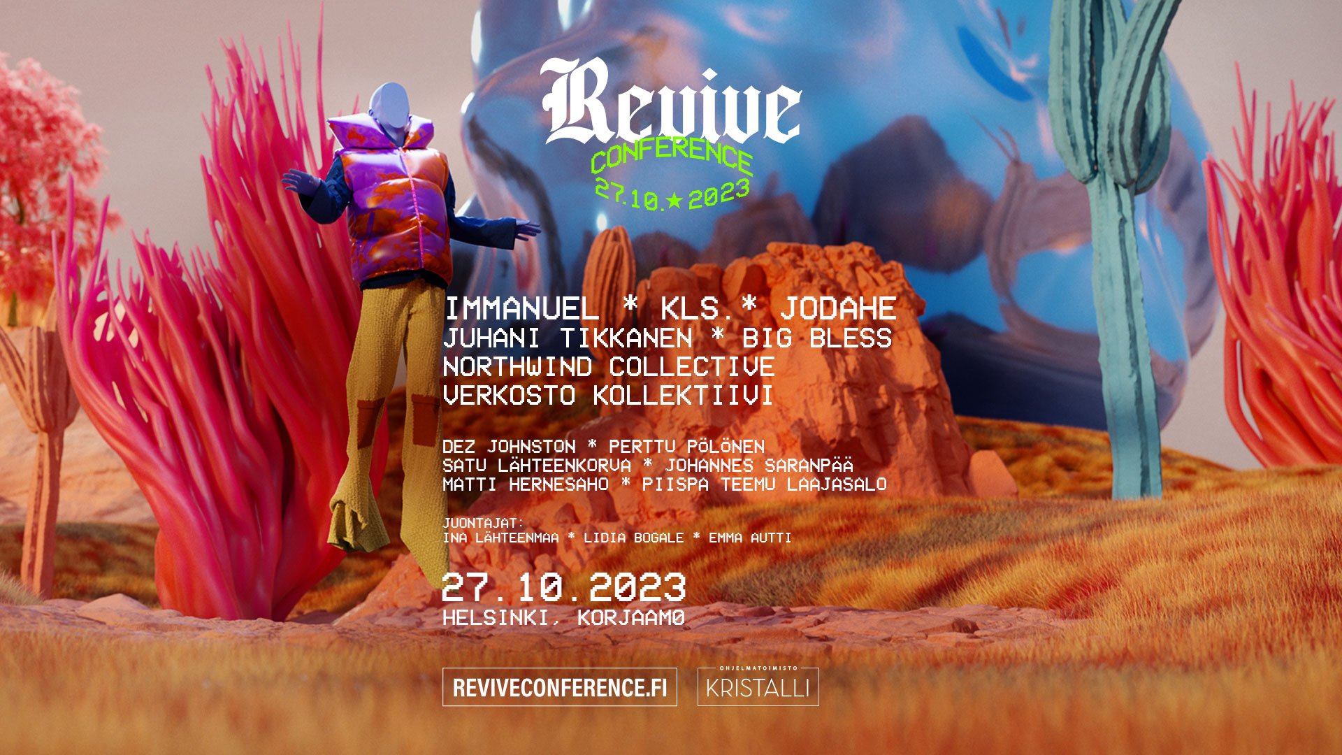 Revive Conference tapahtuman Ohjelma Julkaistu Ohjelmatoimisto Kristalli